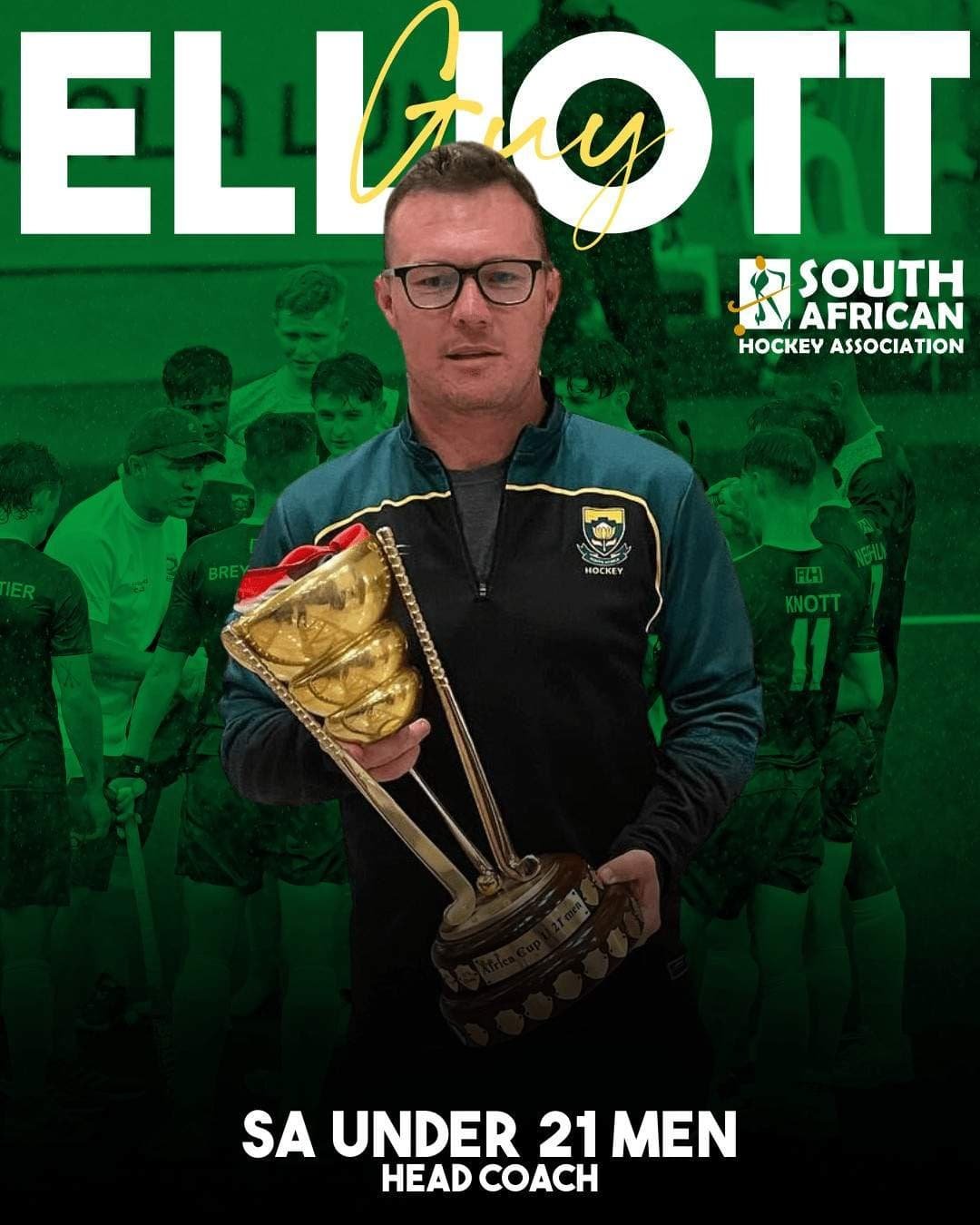 South Africa: Guy Elliott Reappointed As SA U21 Hockey Men’s Head Coach ...